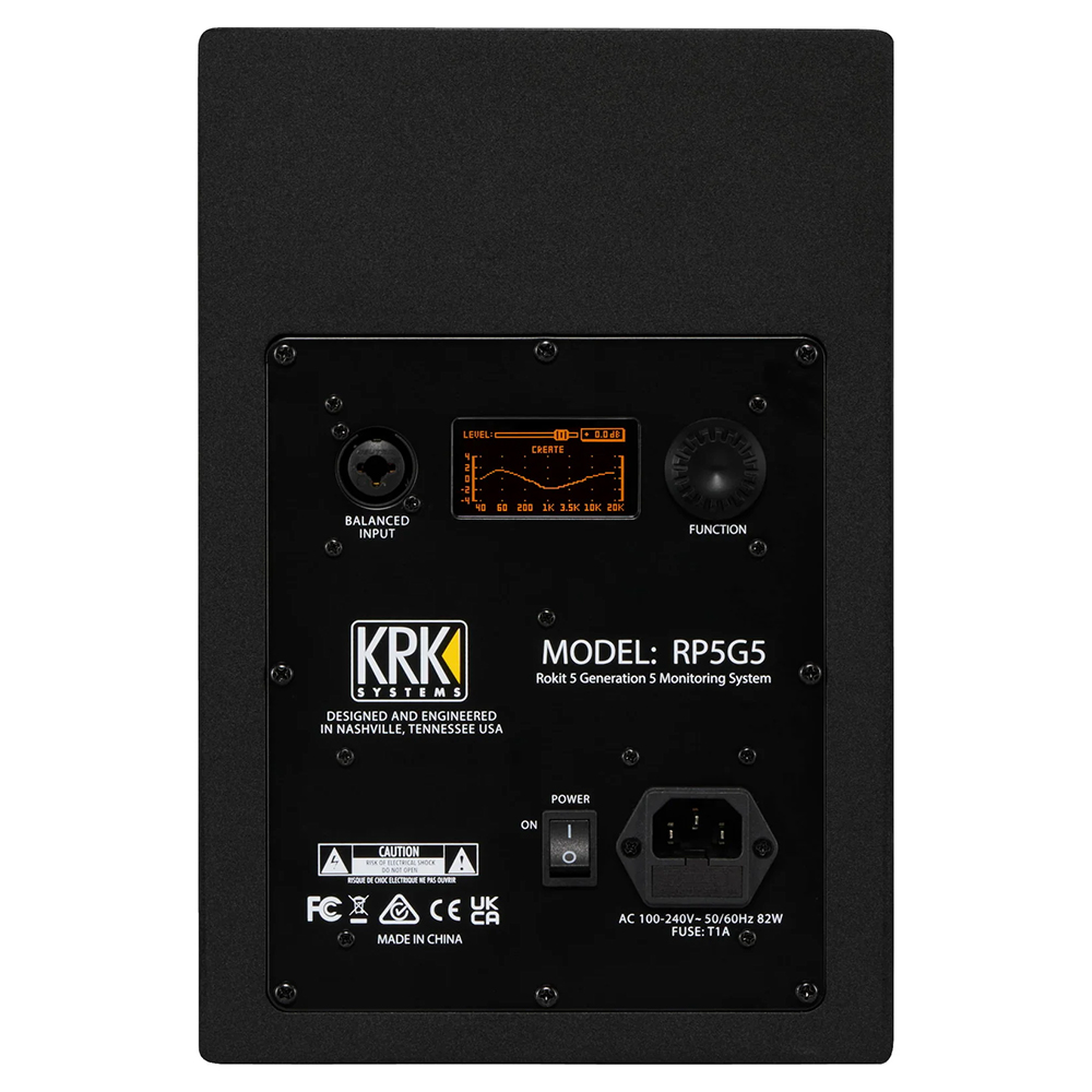 KRK Rokit RP5 G5 Active Studio Monitor (Single) - The Disc DJ Store